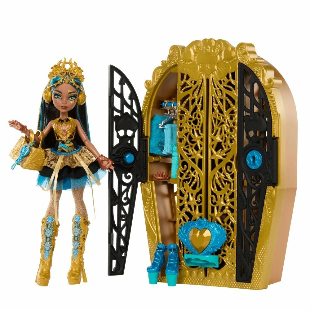 Кукла Monster High Клео де Нил с 19 сюрпризами 2E