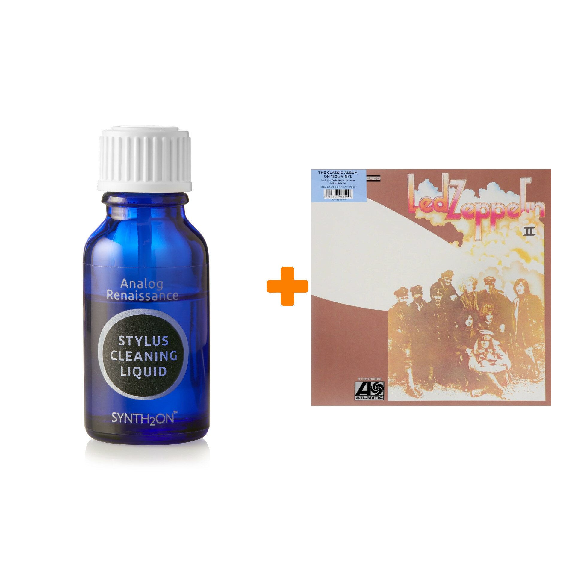 Led Zeppelin II Original Recording Remastered LP + Жидкость для игл Shine