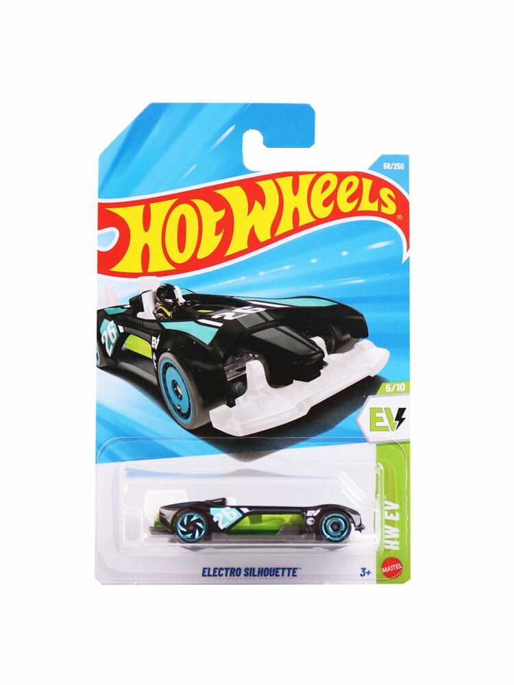 Машинка Mattel Hot Wheels 2026C C4982 Electro Silhouette Black