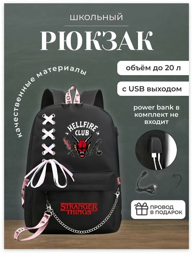 Рюкзак Очень странные дела (Stranger Things)
