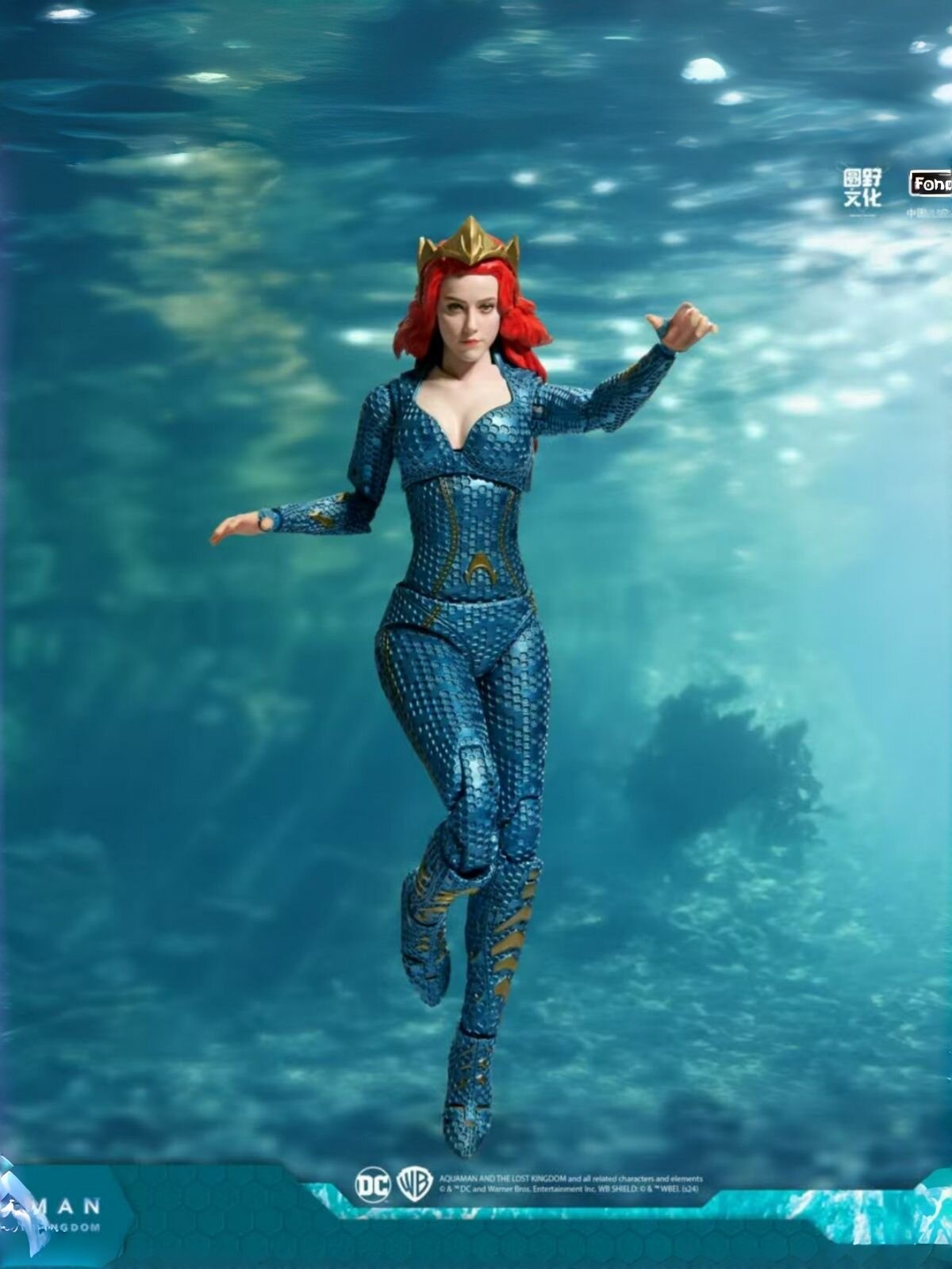 Фигурки DC Comics "Mera: Aquaman", статичные, пластик, 22,8 см