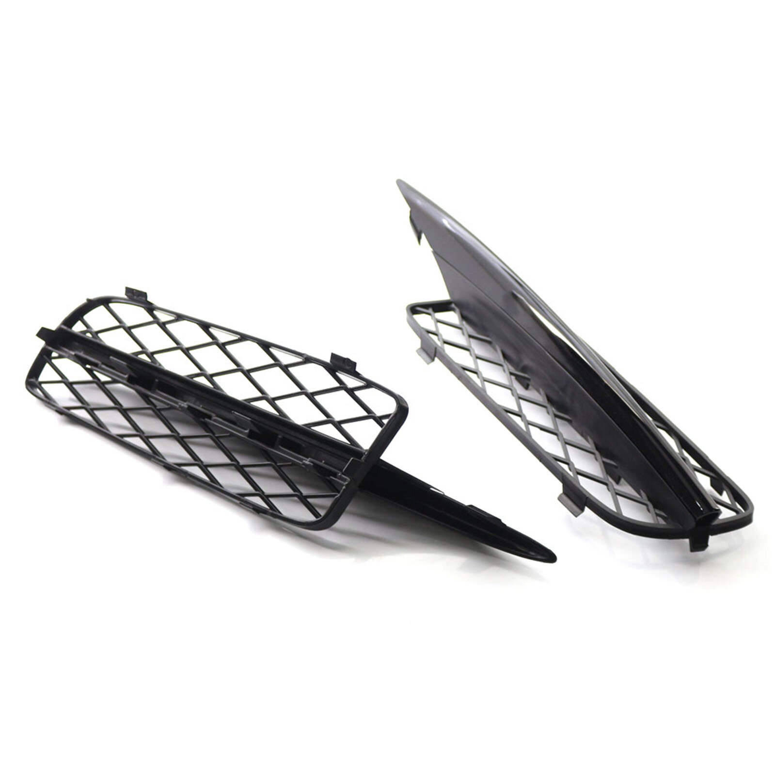 Замена для BMW X5 E70 2007-2010 Передний бампер N/S левый и правый гриль с черной отделкой