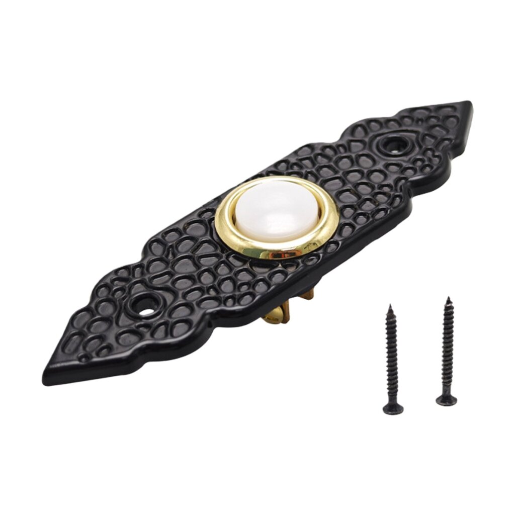 Светящиеся дверные звонки в стиле ретро с универсальной проводкой из старинных атмосферостойких цинковых сплавов для домашнего офиса