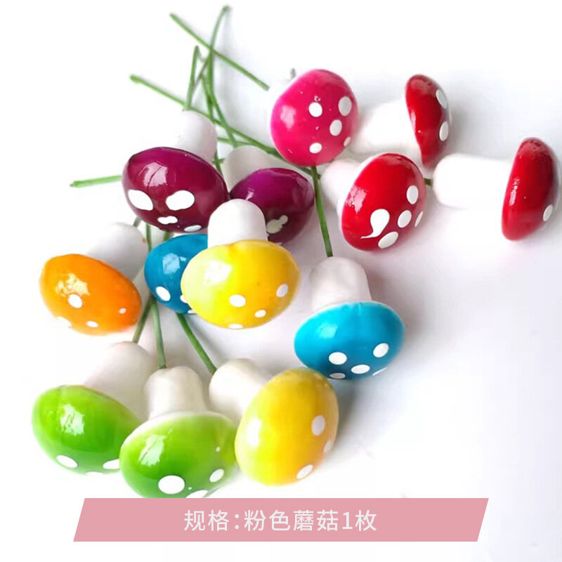 Мини-пенопласт "Рождественский гриб", имитация, декоративный, 1 шт