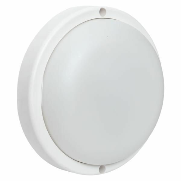 Светильник светодиодный EKF LUMA ДПО-1300, ЖКХ, круг, микроволновый датчик движения, 12 Вт, 6500K, IP65