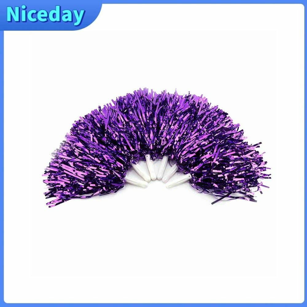 Легкие Аксессуары для Танцев с Помпонами Для Болельщиц (фиолетовый)