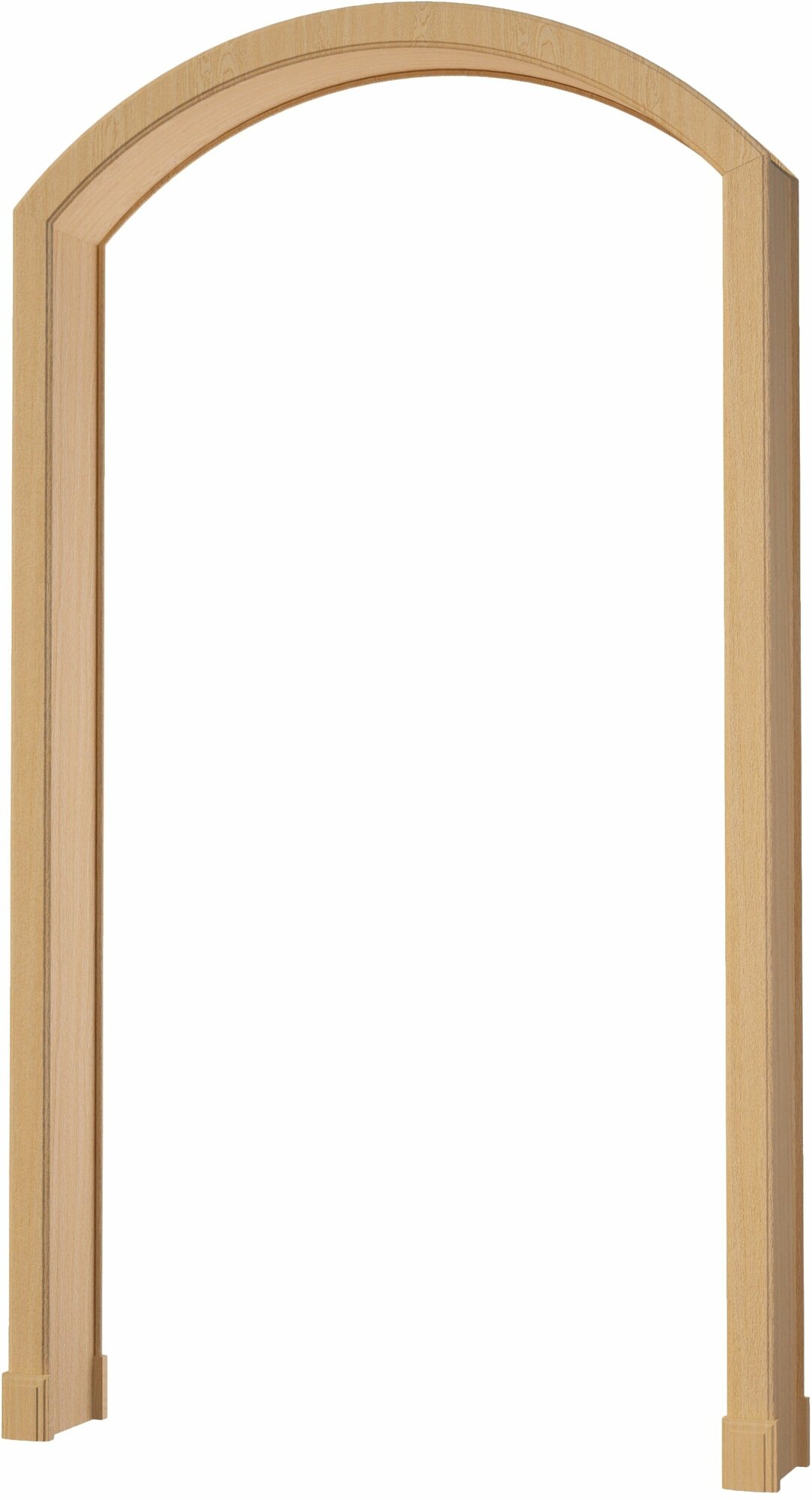 Арка межкомнатная Cosca "Оксфорд", шпонированная МДФ, бежевая