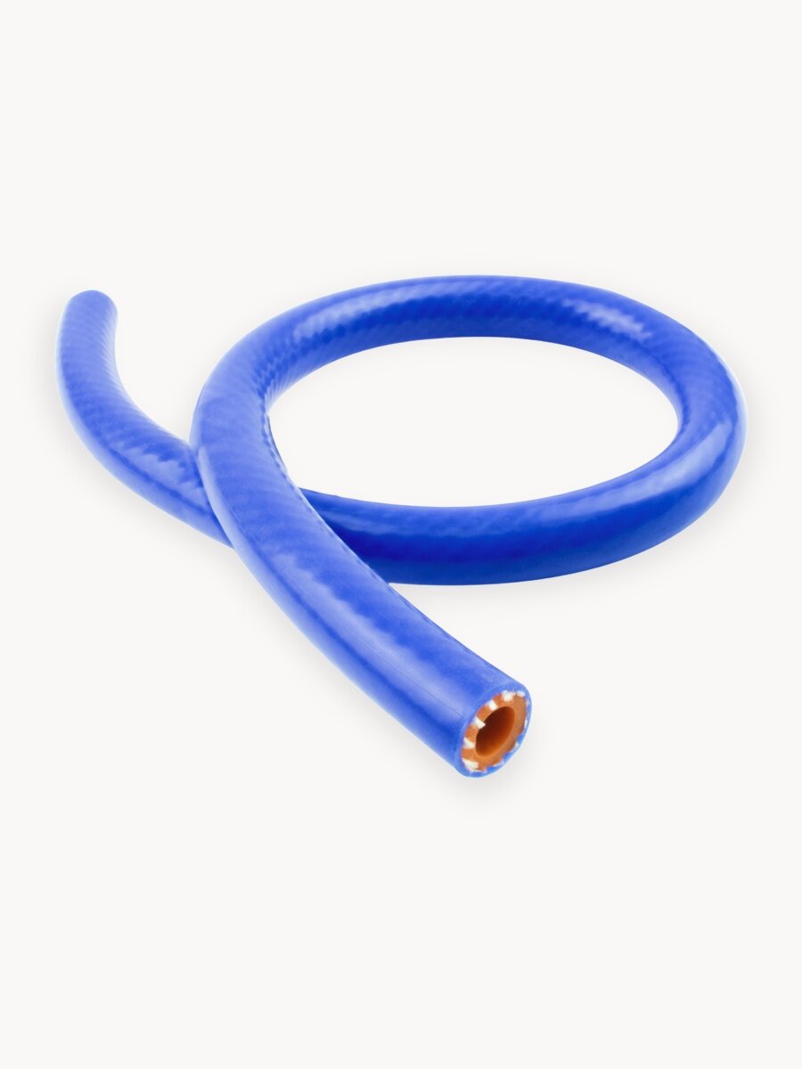 Силиконовый Армированный шланг (10х17 мм) 0,5 метра / Дроссельный патрубок / Патрубок подогрева дросселя / Патрубок дроссельной заслонки