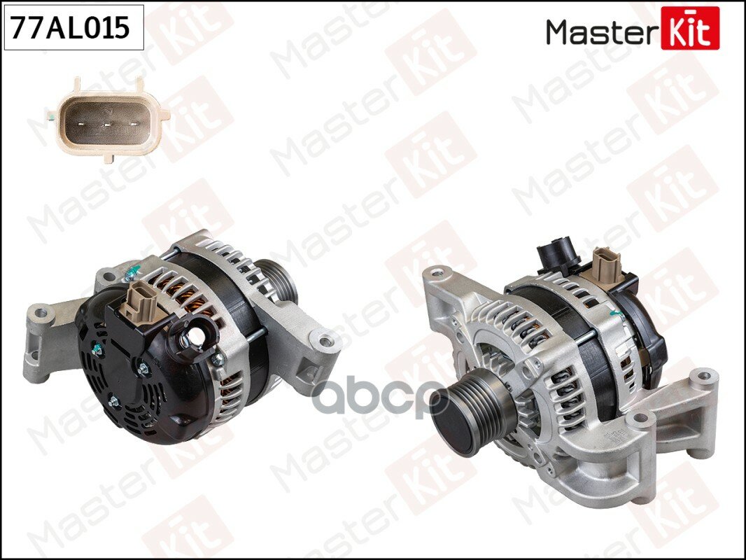 Генератор FORD FOCUS II (120A) (14V 120A) Masterkit MasterKit арт. 77AL015