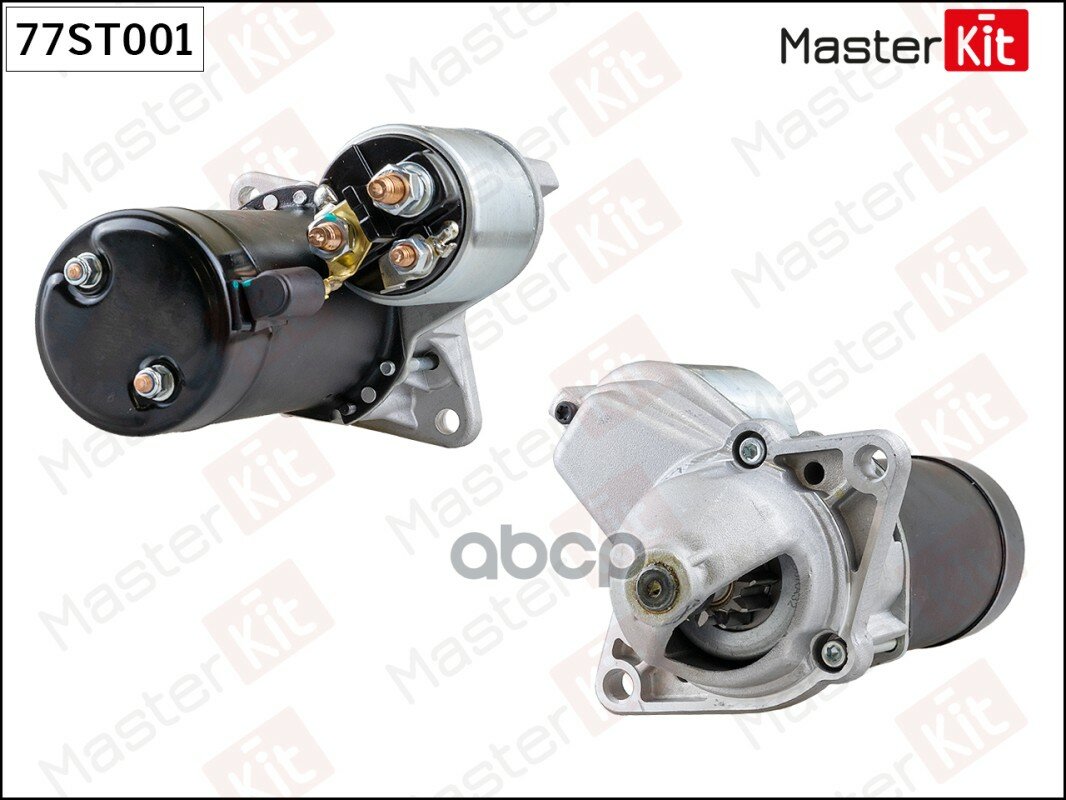 Стартер! 1.1Kw Opel Astra/Vectra/Zafira/Corsa 1.2-1.6i 88> MasterKit арт. 77ST001