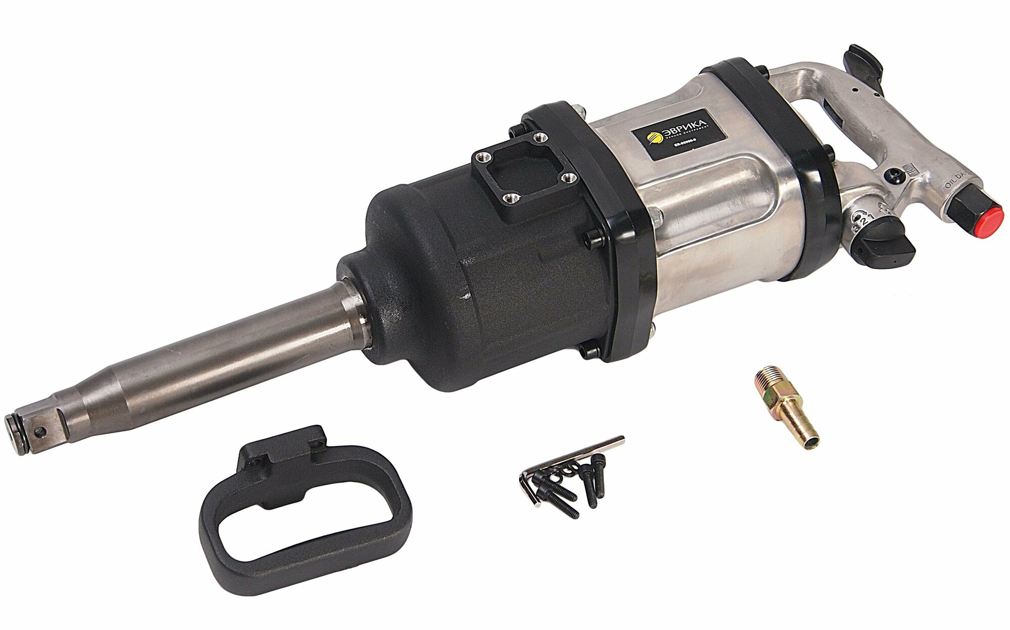 ER-85990-8 Пневмогайковерт ER-85990-8 1", 4800Нм, 3000 об/мин (с длинным валом) эврика 1