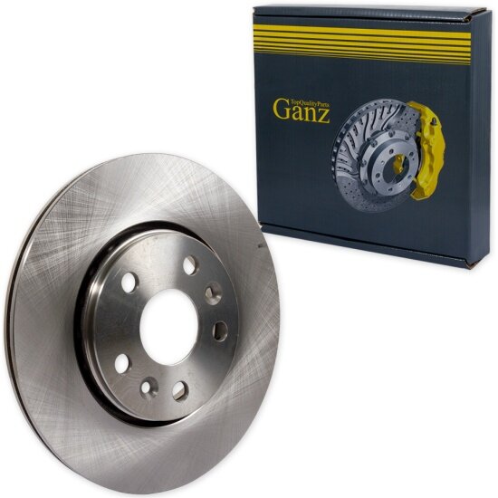 Диск тормозной передний Ganz GIJ10047 для RENAULT KANGOO, 1 шт