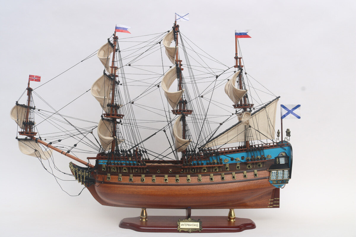 Модель корабля Русский парусник Ингерманланд