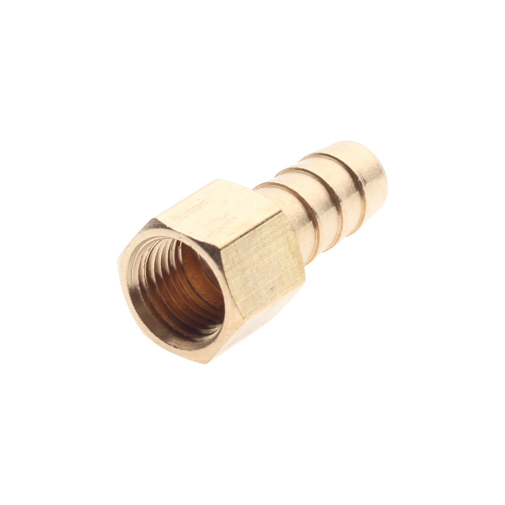 Штуцер пневматический ER-FFH04/06: внутр. резьба 1/4"- "елочка" 10мм эврика