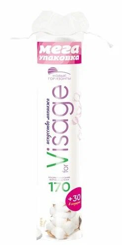 Ватные диски Новые горизонты for Visage 170+30 шт