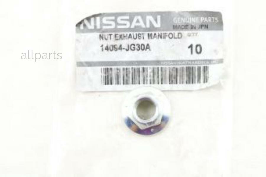 NISSAN 14094-JG30A Гайка NISSAN 14094-JG30A