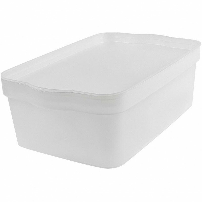 Ящик для хранения 6 л Keeplex Trendy матовый кристалл 320*211*110 KL350211000