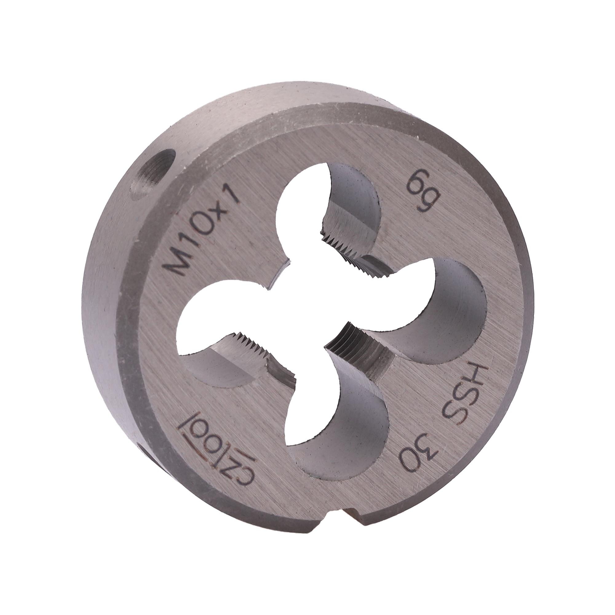 Плашка М10х1,0 DINEN22568 HSS 6g 30х11мм Bucovice(CzTool) 240102