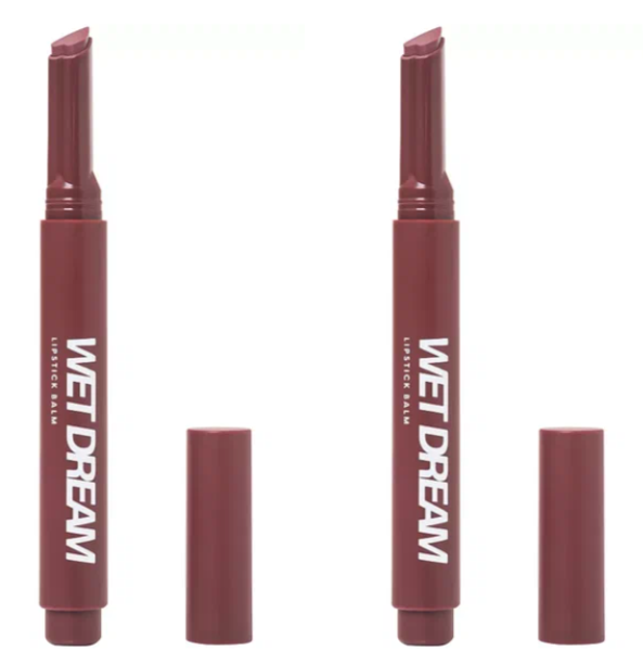 Помада-бальзам Love Generation Wet Dream, тон 08 сливовый с мерцанием, 1,4 г, 2 шт