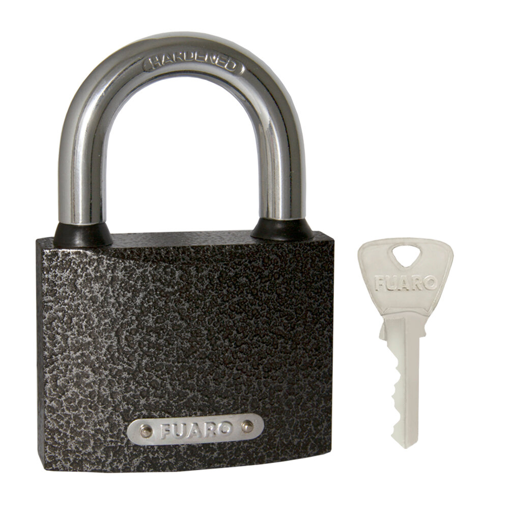 Замок навесной Fuaro (Фуаро) PL-UNI-0175 (PL-01-75) 3key англ.