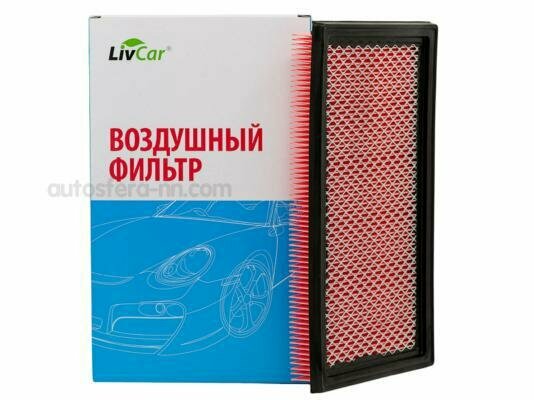 LIVCAR LCN2432964A Фильтр воздушный LivCar ОЕМ 16546-V0100 NISSAN, SUBARU (RHD, LHD) Полиуретан
