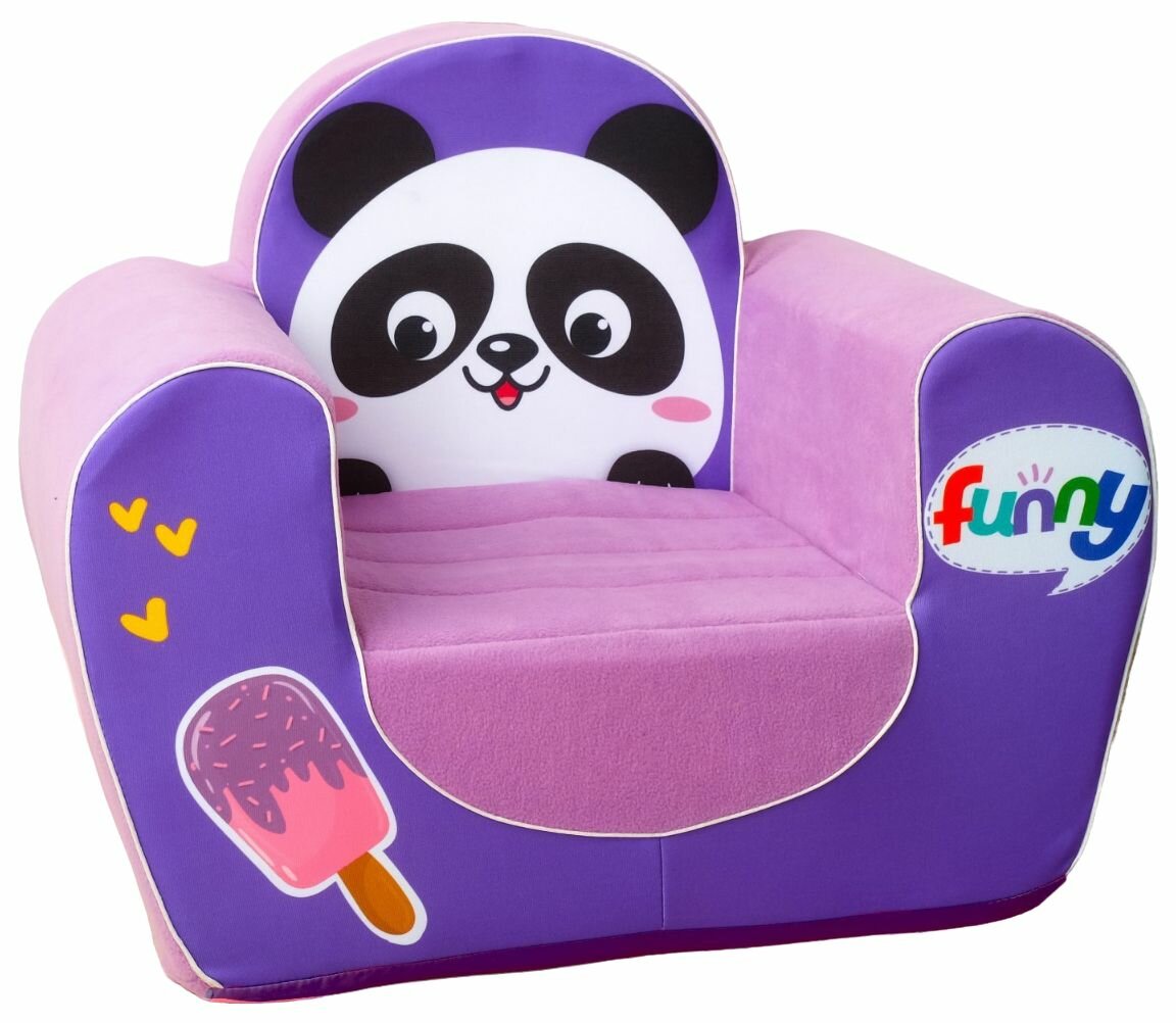 Мягкая игрушка-кресло "Панда", мебель в детскую комнату