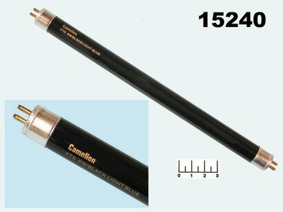 Лампа ультрафиолетовая T5 6W Black Light (210мм)