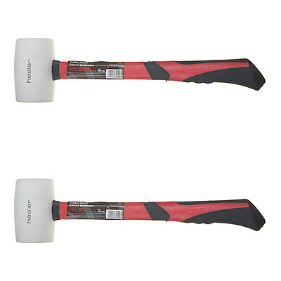Киянка резиновая 225 г фибергласовая ручка (2 шт.)