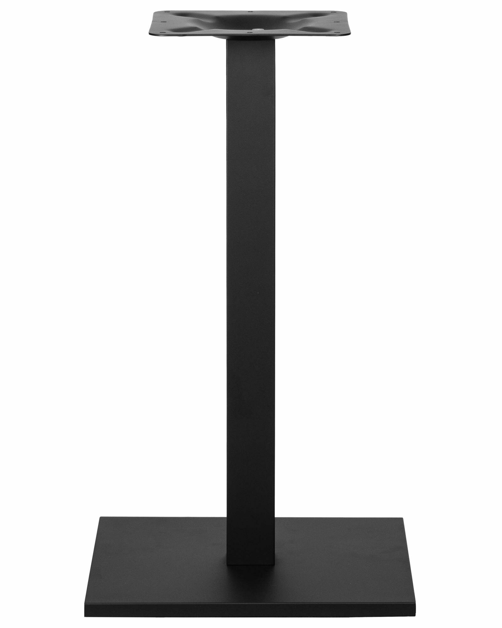 Подстолье GRACE STOOL MARKET черный, металл, круглая столешница, квадратное основание