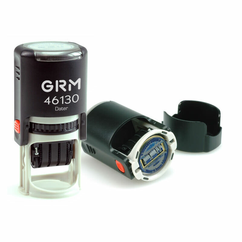GRM 46130 Plus, Датер с полем для текста, д. 30 мм