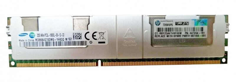 Оперативная память HP 647885-B21 DDRIII 32Gb