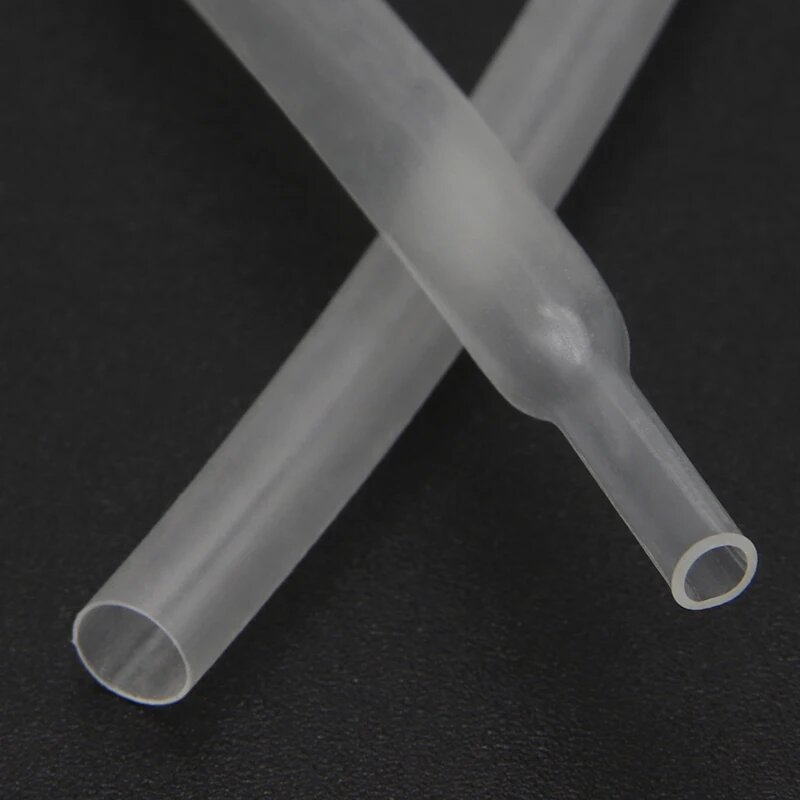 Термоусадочная трубка полиолефиновая 2:1 Dia 2mm, Clear