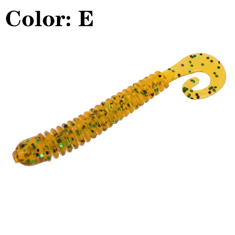 Силиконовая приманка Proleurre, 6,5 см, Цвет: E