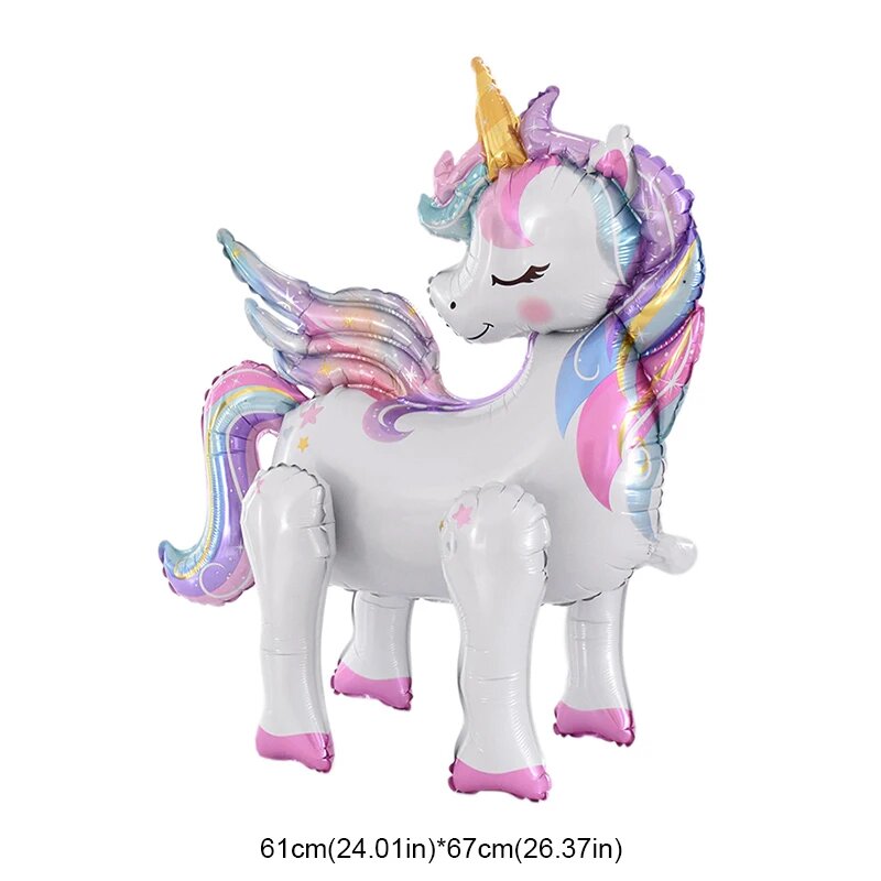 Фольгированный шар единорог Unicorn