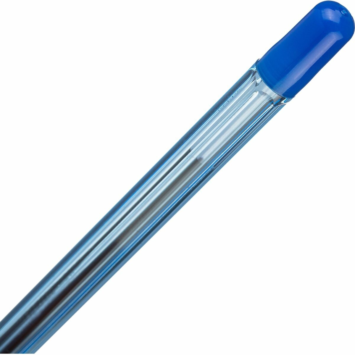 Ручка шариковая MunHwa MC Gold (0.5мм, синяя, масляная основа, корпус тонированный) (BMC07-02), 12шт.