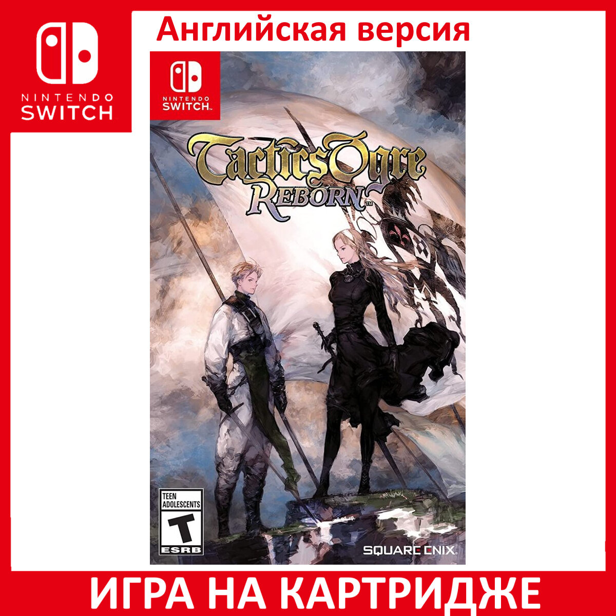 Игра Tactics Ogre: Reborn Switch Английский язык Картридж на Nintendo Switch