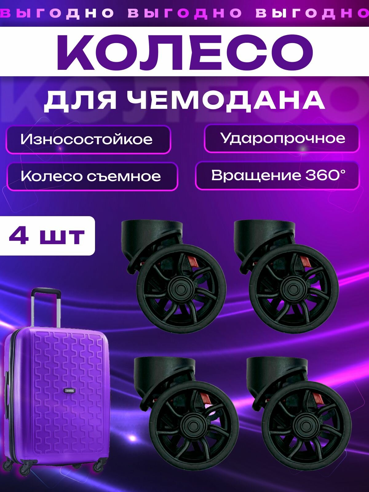 Колесо для чемодана