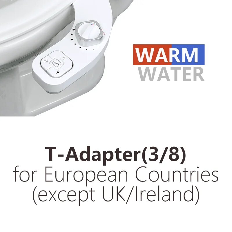WASHERO Левое Биде Теплая Вода 3-8 Europe (no-UK)