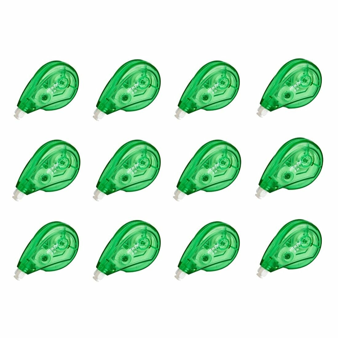 Attache Selection Корректирующая лента с вращающимся наконечником, 4,2 мм x 8 м, 12 шт.