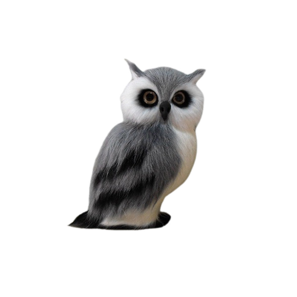 Имитационная модель совы, игрушки, украшение для дома, витрина, кукла, реквизит для фотосъемки