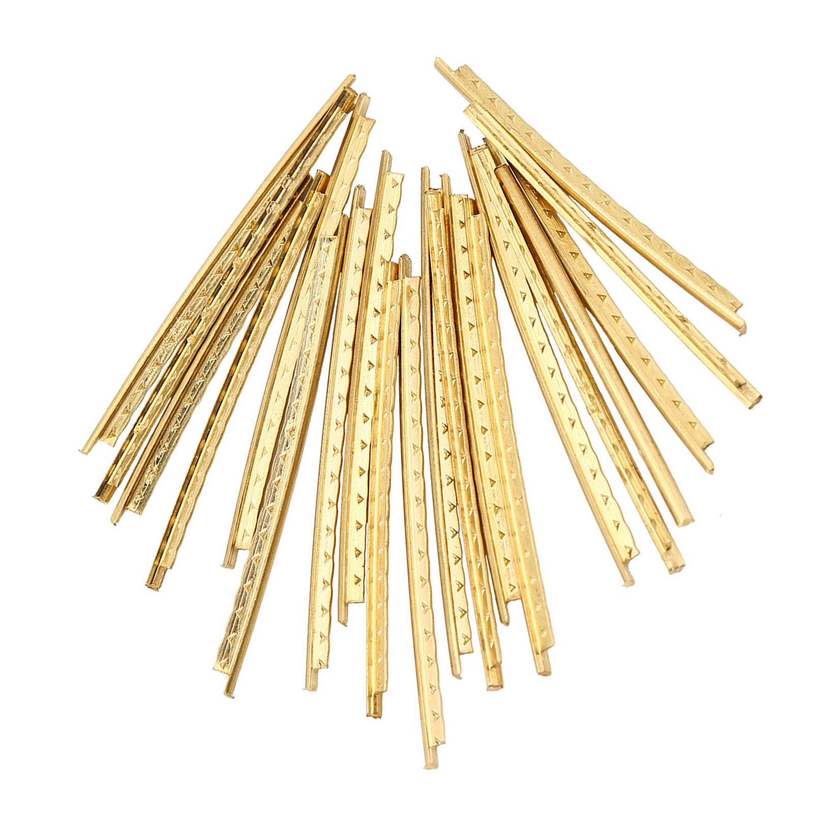 Набор струнных ладов для акустической деревянной гитары из латунья, 20 штук в наборе, 2.0 мм, золотой цвет, запчасти для замены, подходящие для народных деревянных гитар