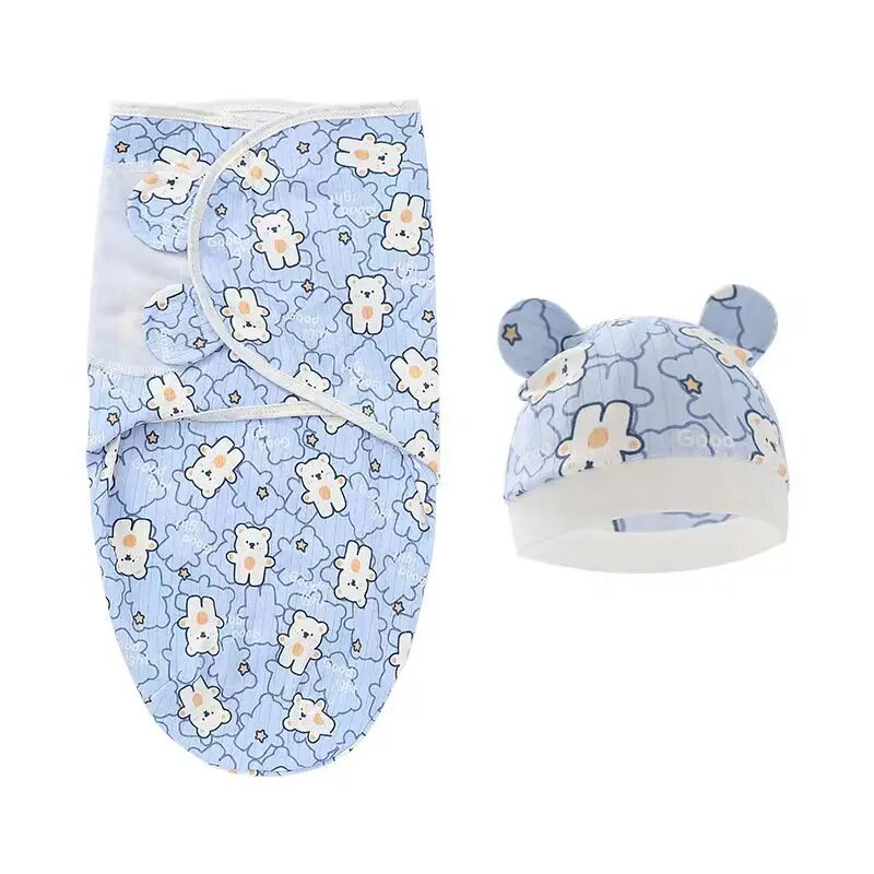 Спальный мешок-кокон для новорожденных, хлопок, цвет 3, 0-6 месяцев