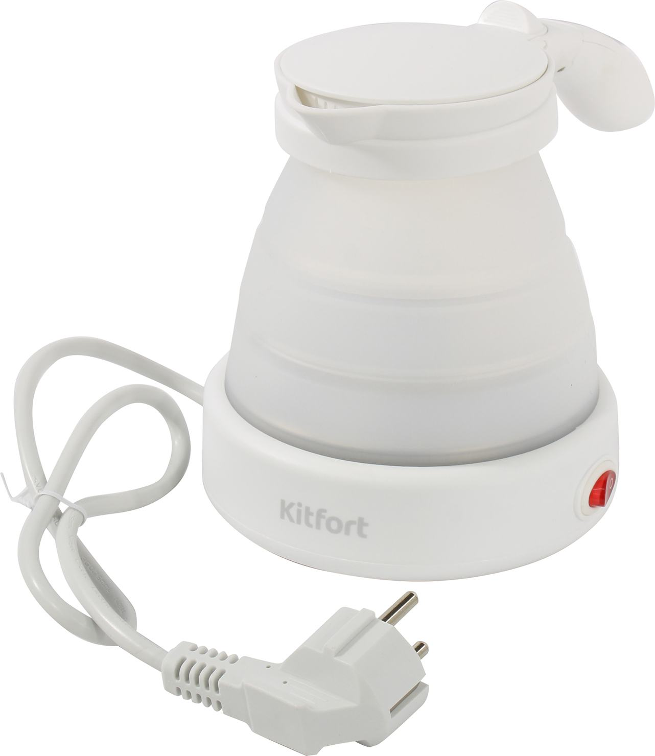 Чайник электрический Kitfort KT-667-1 дорожный, 1150 Вт, объем 0,6 л