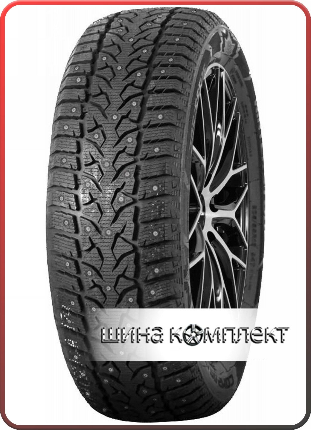 Автомобильная шина Compasal Winter Stud 235/55 R20 102T зимняя шип для легкового автомобиля