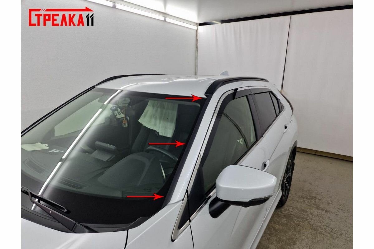 MITSUBISHI ECLIPSE CROSS 2017-н. в. - Дефлектор (водосток) лобового стекла