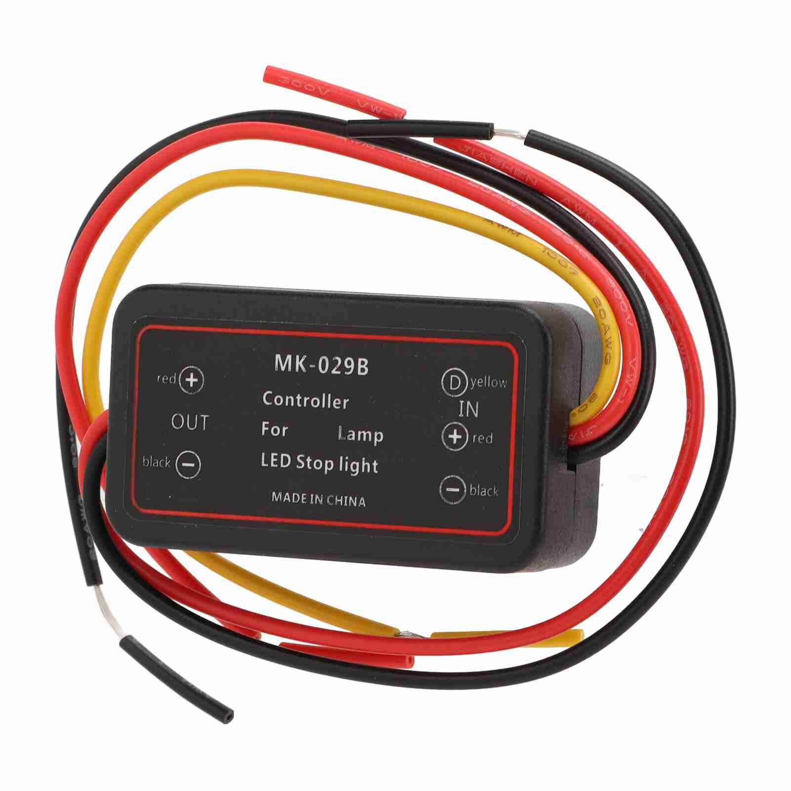 Контроллер светодиодных стоп-сигналов IP65 Водонепроницаемый 12 В‑30 В Модуль стробоскопа из АБС-пластика для заднего тормозного фонаряMK-029B
