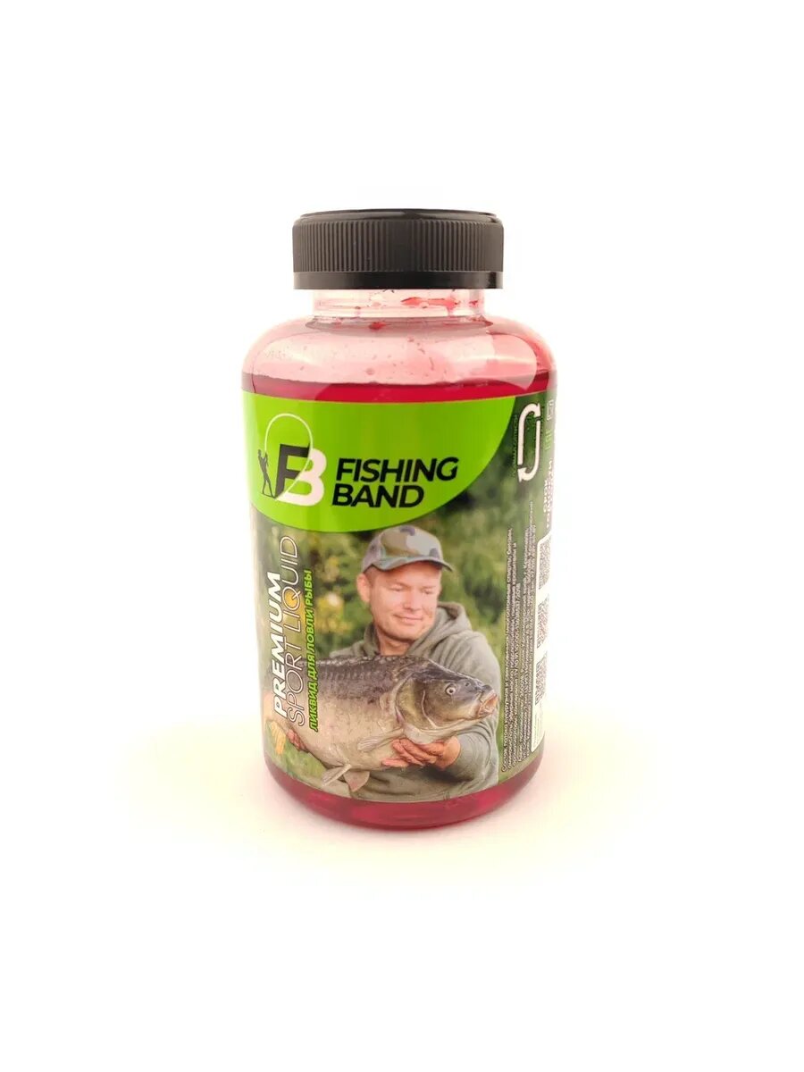 Ликвид Fishing Band Strawberry Клубника 500 мл