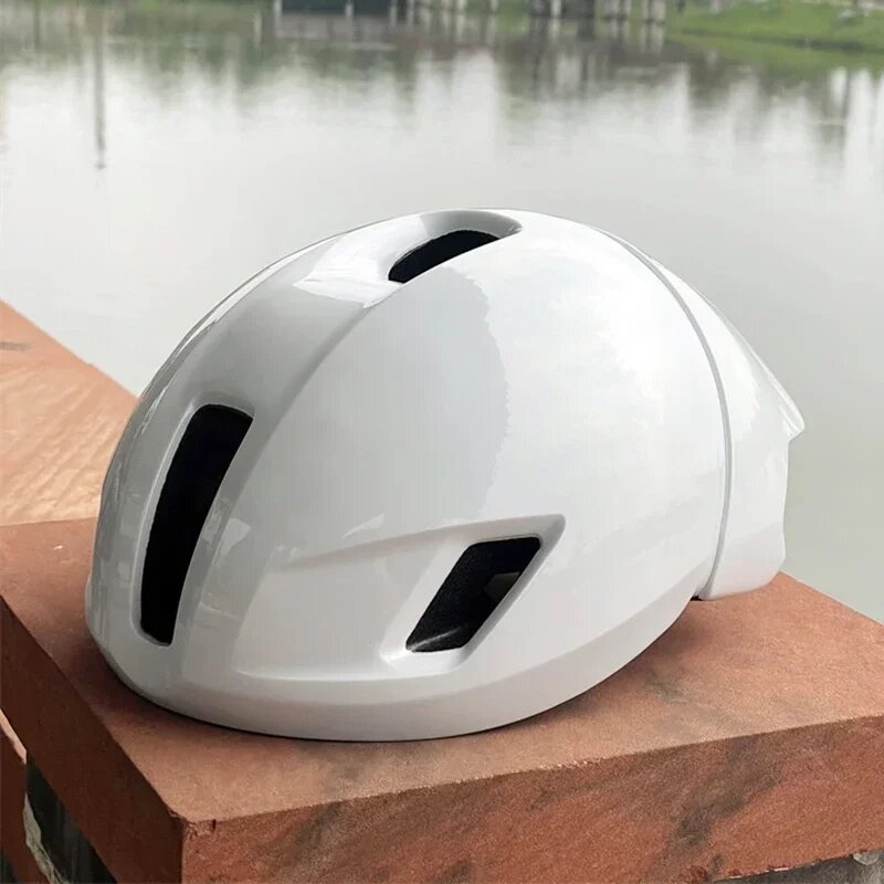TK Road bike helmet Белый, L 59-62cm, White