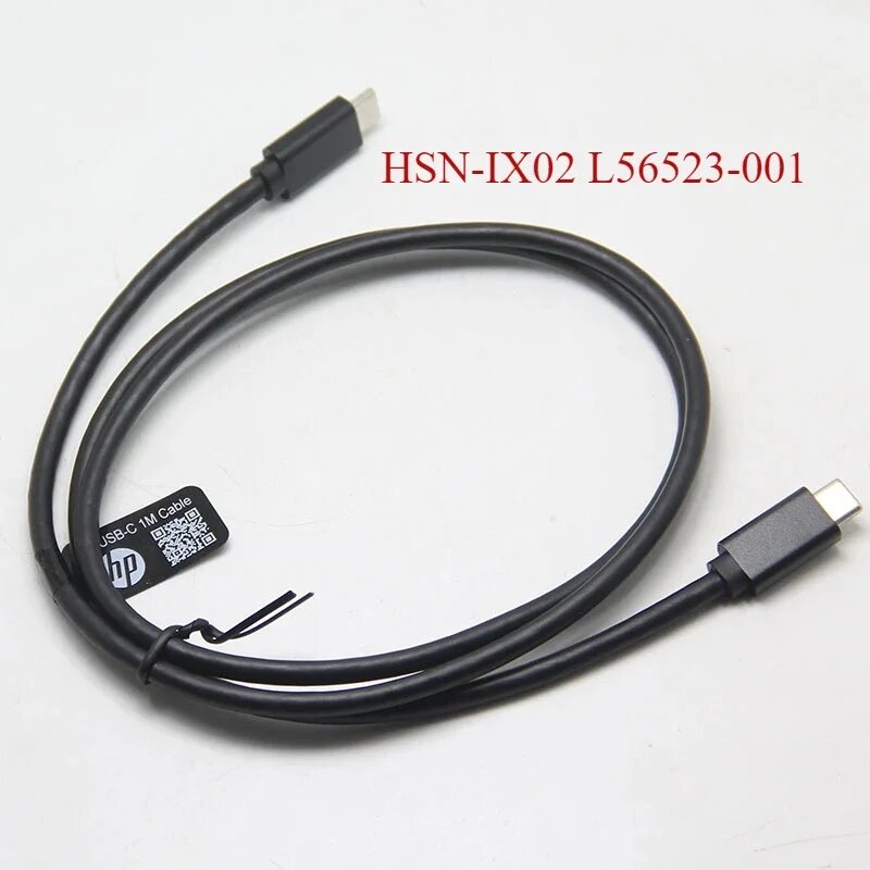 Оригинальный кабель для док-станции HP USB-C G5 HSN-IX02 L56523-001 L65253-001 Кабель для зарядки USB C к Type C для монитора