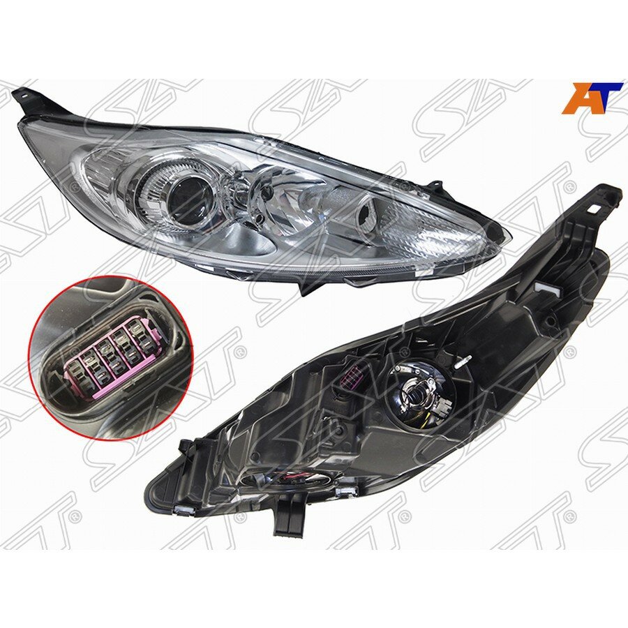 Фара Ford Fiesta 08-12 (Справа) от официального дистрибьютора, SAT, артикул ST4311188RMLDEM